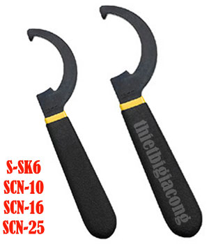 Bán Khóa móc chữ C siết mở đầu khoan, ta rô S-SK6, S-SK10, S-SK-16, S-SK25